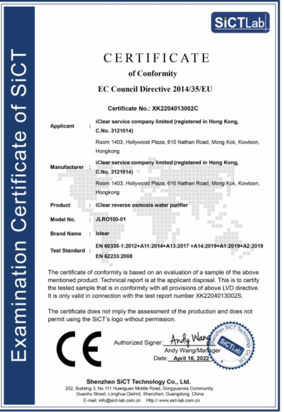 iClear | Purity in every drop