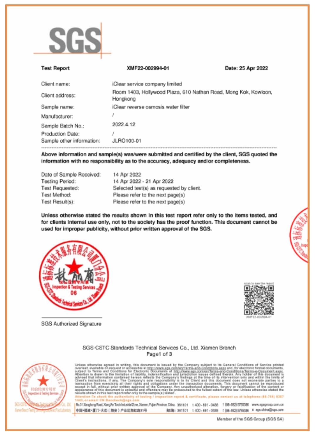 iClear | Purity in every drop